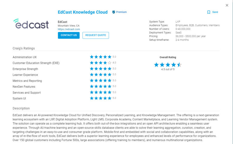 Guide to Finding an LMS/LXP (Learning Management Systems)